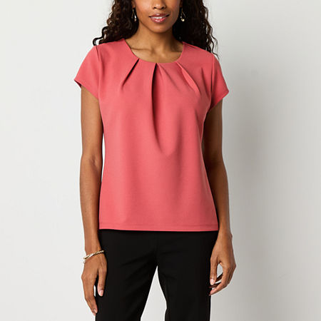 Click here for Liz Claiborne Womens Round Neck Short Sleeve Petit... prices