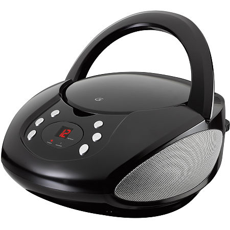 Click here for GPX Boombox with CD Player  One Size  Black prices