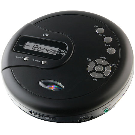 Click here for GPX Portable CD Player and FM Radio  One Size  Bla... prices