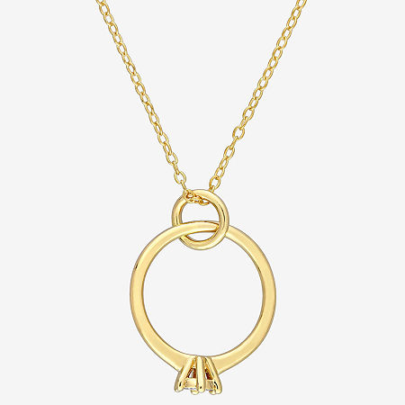 Click here for Ring Charm Womens Diamond Accent Natural White Dia... prices