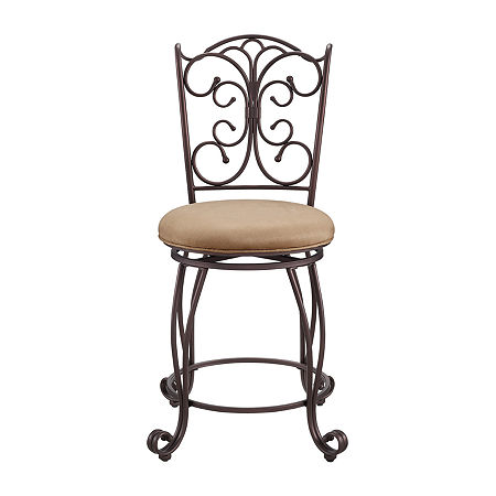 Click here for Granville Swivel Bar Stool  One Size  Brown prices