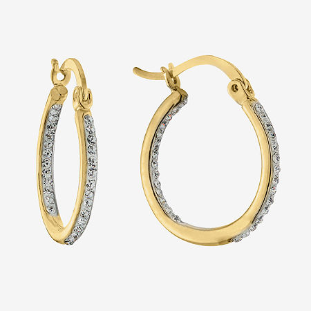 Click here for Sparkle Allure Womens Crystal 24K Gold Over Brass... prices