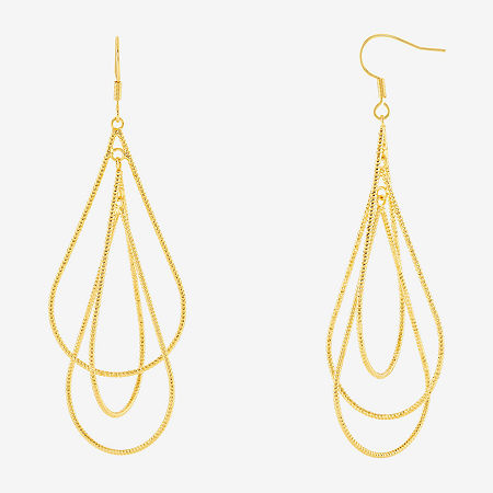 Click here for Silver Reflections Orbital Womens 14K Gold Over Br... prices