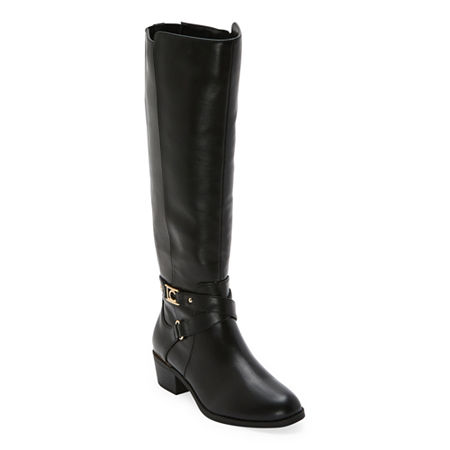 Click here for Liz Claiborne Womens Tarla Wide Calf Stacked Heel... prices