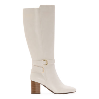 Liz Claiborne Womens Hemlock Block Heel Riding Boots - JCPenney