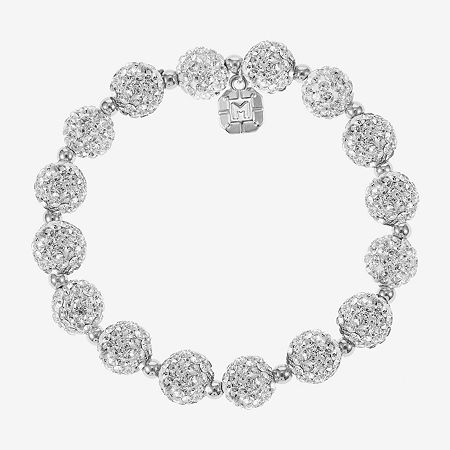 Click here for Monet Jewelry Womens Glass Round Stretch Bracelet... prices