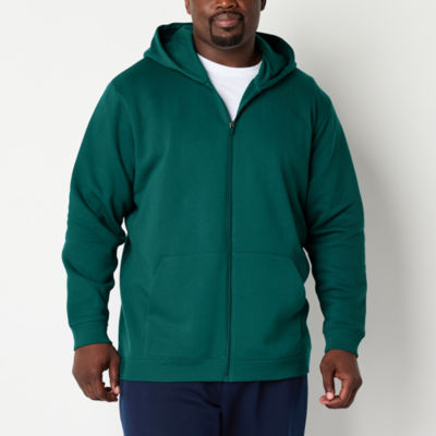 Xersion Big and Tall Quick Dry Cotton Fleece Mens Long Sleeve Hoodie ...