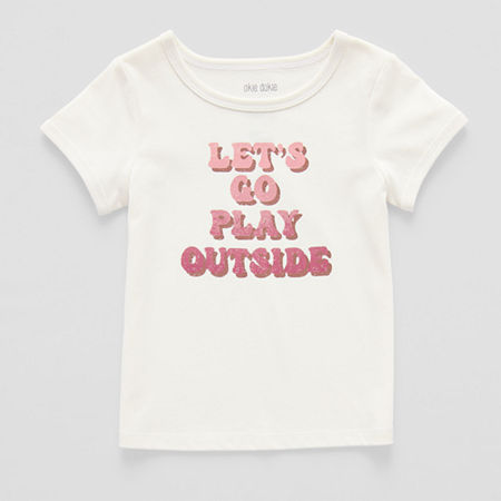 Click here for Okie Dokie Toddler & Little Girls U Neck Short Sle... prices