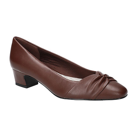 Click here for Easy Street Womens Lyanna Block-Heel Slip-On Pumps... prices