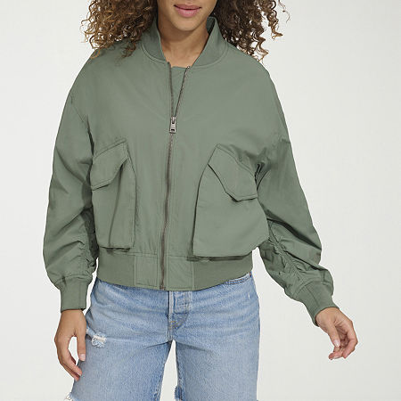Click here for Levis Womens Lightweight Techy Bomber Jacket - Dk... prices