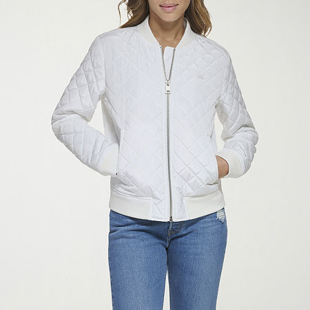 Click here for Levis Womens Diamond Quilted Casual Bomber Jacket... prices