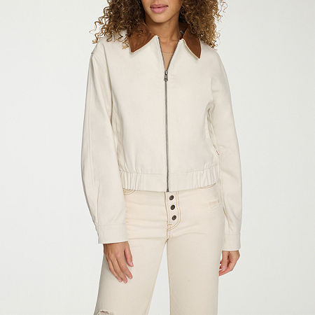 Click here for Levis Womens Corduroy Collar Cotton Jacket - Egret prices