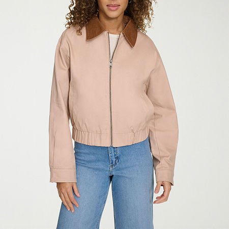 Click here for Levis Womens Corduroy Collar Cotton Jacket - Light... prices