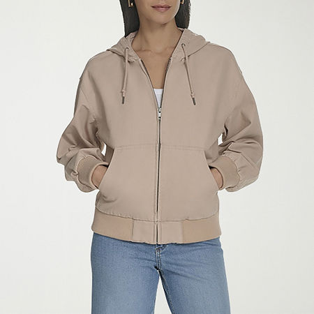 Click here for Levis Womens Relaxed Hooded Bomber Jacket - Light... prices