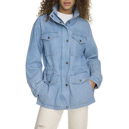 Click here for Levis Womens Cotton Four-Pocket Utility Jacket - L... prices
