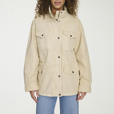 Click here for Levis Womens Cotton Four-Pocket Utility Jacket - O... prices
