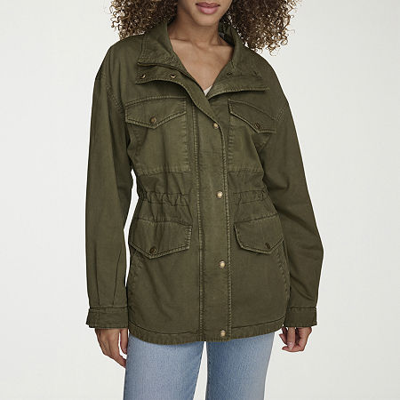 Click here for Levis Womens Cotton Four-Pocket Utility Jacket - O... prices