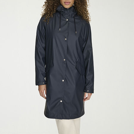 Levis Womens Raglan Sleeve Rain Collar Jacket - Navy