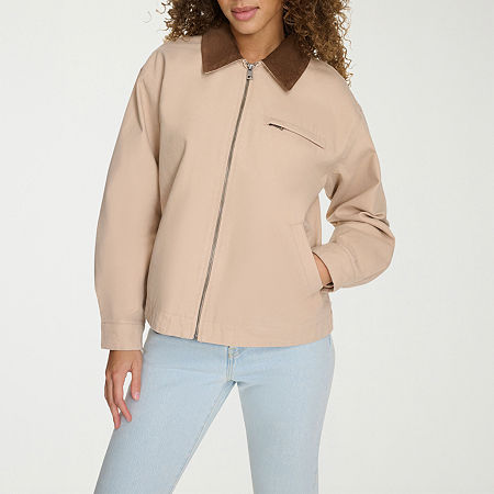 Click here for Levis Womens Utility Collar Jacket - Light Pink prices