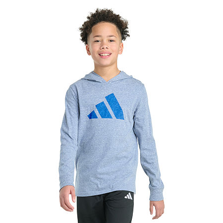 Click here for adidas Big Kid Boys Hooded Long Sleeve Regular Fit... prices