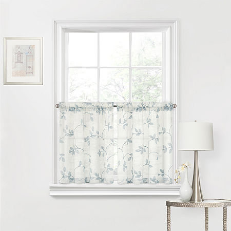 Click here for Regal Home Meadow Embroidered 2-pc. Rod Pocket Win... prices
