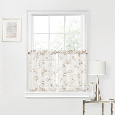 Click here for Regal Home Meadow Embroidered 2-pc. Rod Pocket Win... prices