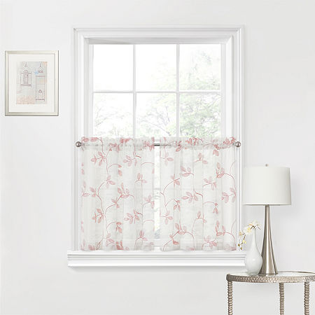 Click here for Regal Home Meadow Embroidered 2-pc. Rod Pocket Win... prices