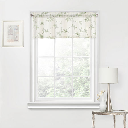 Click here for Regal Home Meadow Embroidered Rod Pocket Tailored... prices