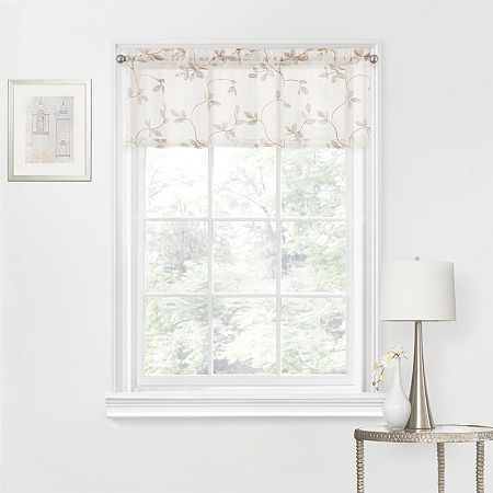 Click here for Regal Home Meadow Embroidered Rod Pocket Tailored... prices