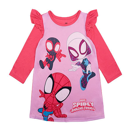 Click here for Disney Collection Toddler Girls Spiderman Crew Nec... prices