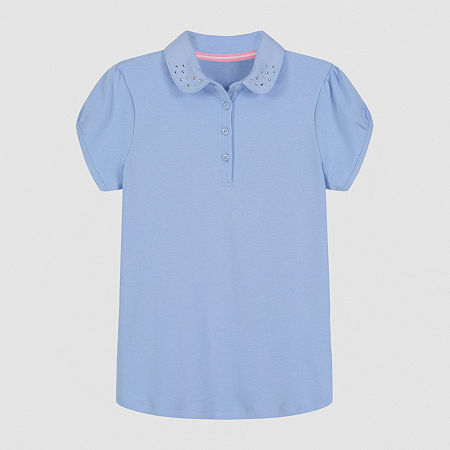 Click here for IZOD Little & Big Girls Short Sleeve Stretch Polo... prices