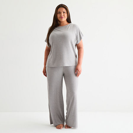 Click here for Liz Claiborne Womens Rib Round Neck Short Sleeve 2... prices