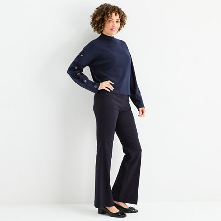 Click here for Liz Claiborne Womens High Neck Long Sleeve Pullove... prices