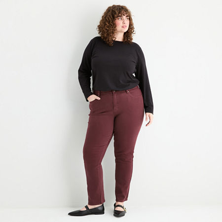 Click here for a.n.a Plus Womens High Rise Slim Fit Jean  30w  Re... prices