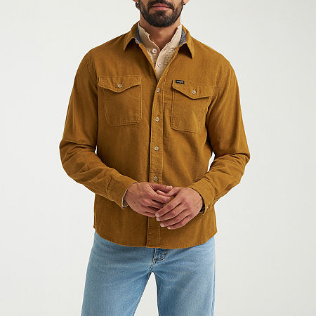 Click here for Wrangler Corduroy Mens Long Sleeve Regular Fit But... prices