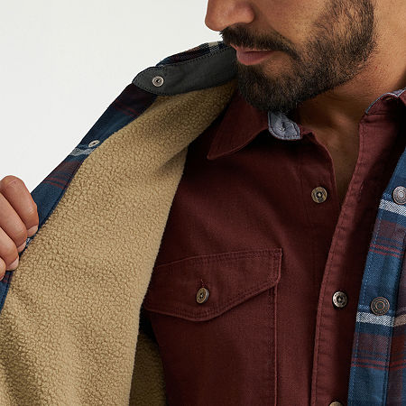 Click here for Wrangler Sherpa Lined Mens Long Sleeve Regular Fit... prices