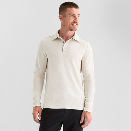 Click here for Stylus Mens Regular Fit Long Sleeve Polo Shirt  X-... prices