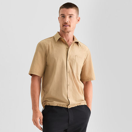 Click here for Stylus Mens Short Sleeve Regular Fit Button-Down S... prices