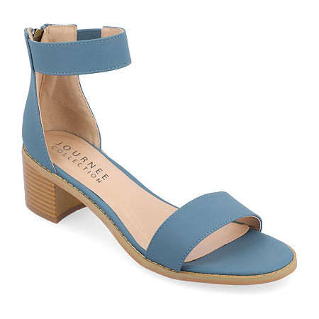 Click here for Journee Collection Womens Percy Block Heel Sandals... prices