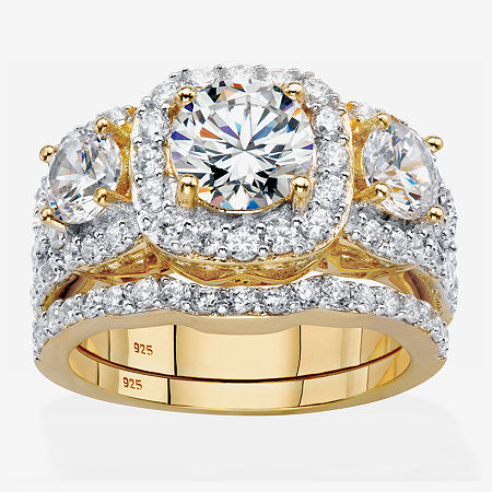 Click here for Diamonart Womens 3 3/4 CT. T.W. White Cubic Zircon... prices
