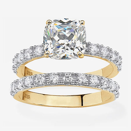 Click here for Diamonart Womens 2 1/2 CT. T.W. Cubic Zirconia 18K... prices