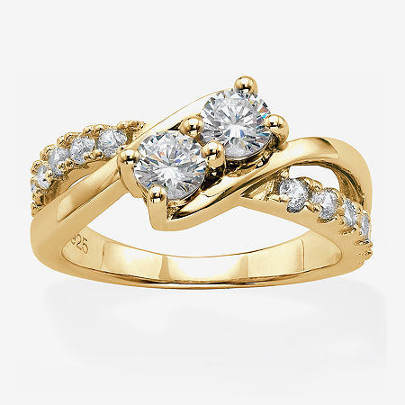 Click here for Diamonart Womens 1 1/5 CT. T.W. Cubic Zirconia 14K... prices
