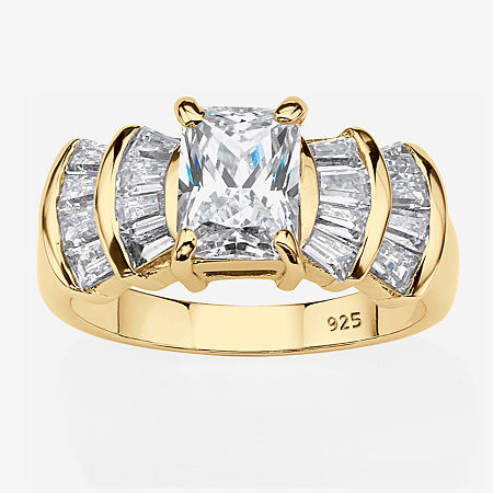 Click here for Diamonart Womens 3 CT. T.W. Cubic Zirconia 18K Gol... prices