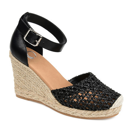 Click here for Journee Collection Sierra Womens Round Wedge Heel... prices