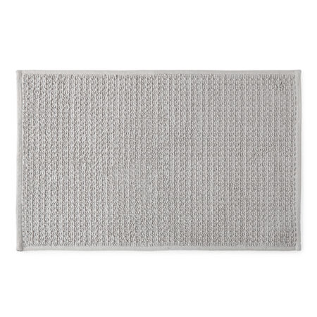 Click here for Fieldcrest Heritage Waffle Bath Rug  One Size  Gra... prices
