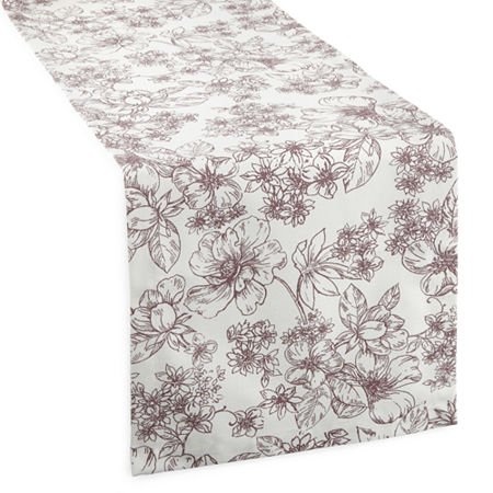 Click here for Linden Street Houlton Table Runner  One Size  Whit... prices