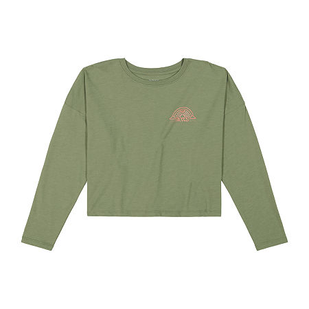 Click here for Roxy Big Kid Girls Crew Neck Long Sleeve Loose Fit... prices