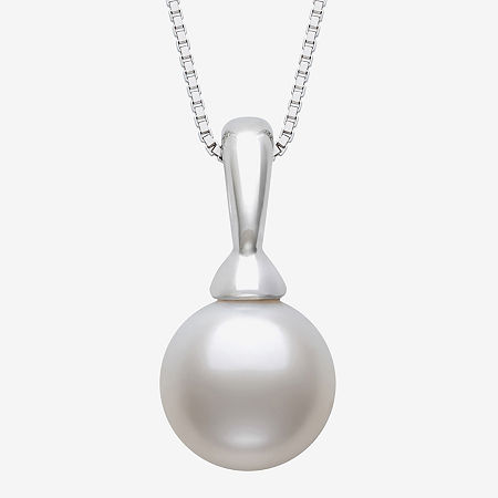 Click here for Womens White Cultured Freshwater Pearl Sterling Si... prices