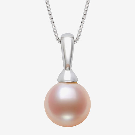 Click here for Womens Pink Cultured Freshwater Pearl Sterling Sil... prices