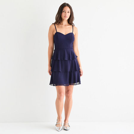 Click here for by&by Womens Sleeveless Juniors Fit + Flare Dress... prices